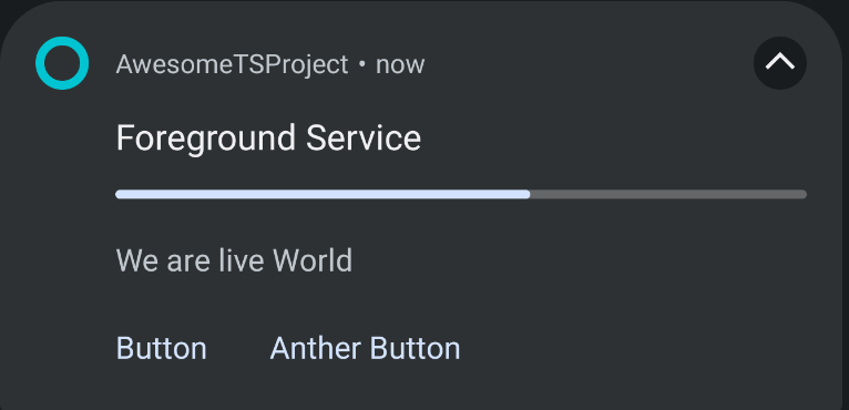 RN-Foreground Service